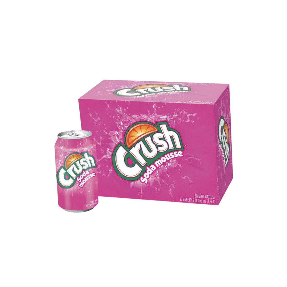 Crush Cream Soda (12x355mL) [Buyer Responsible for any damage] – Candy ...